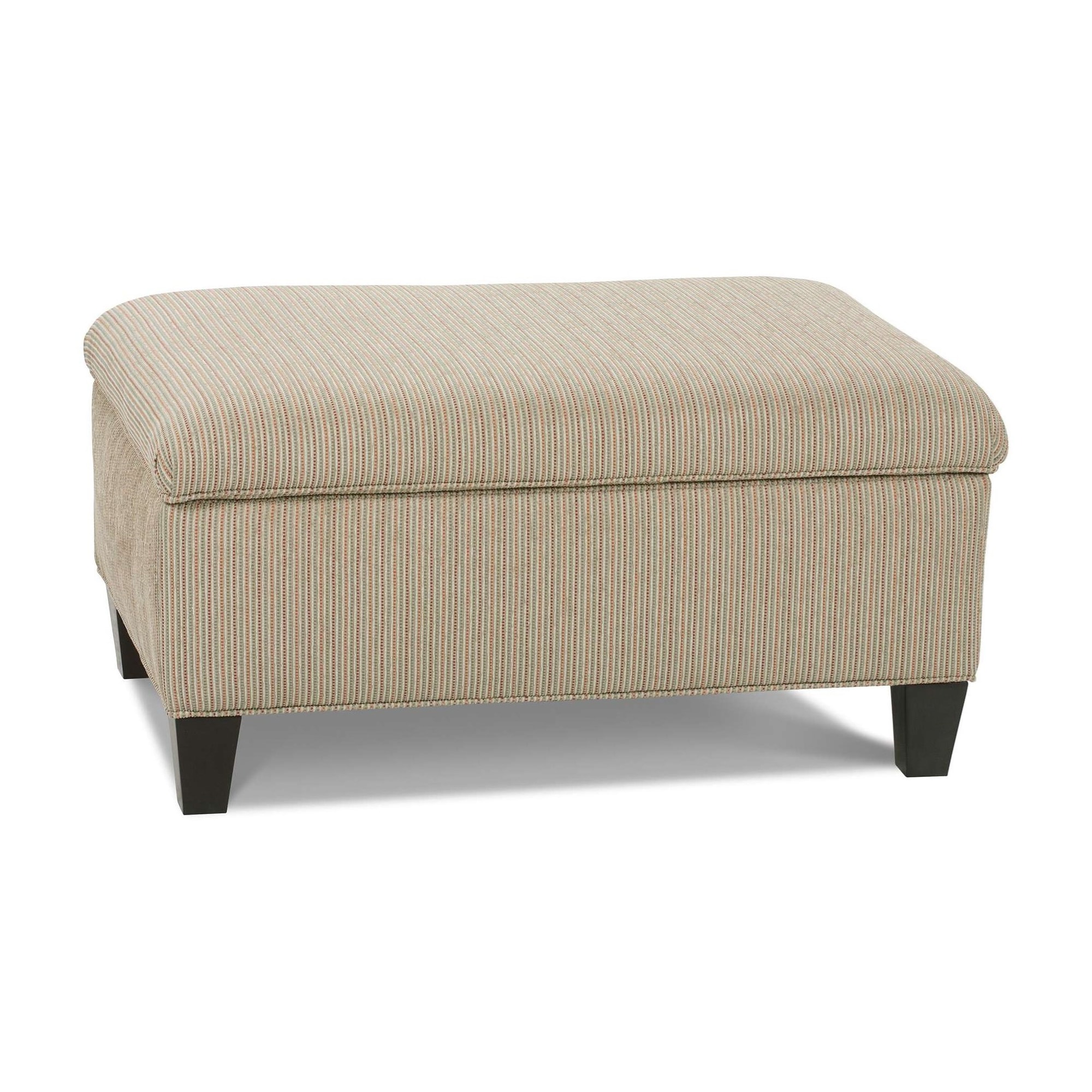 Rowe Chairs and Accents F33-000 Hess Rectangular Storage Ottoman | Belfort Furniture | Ottomans